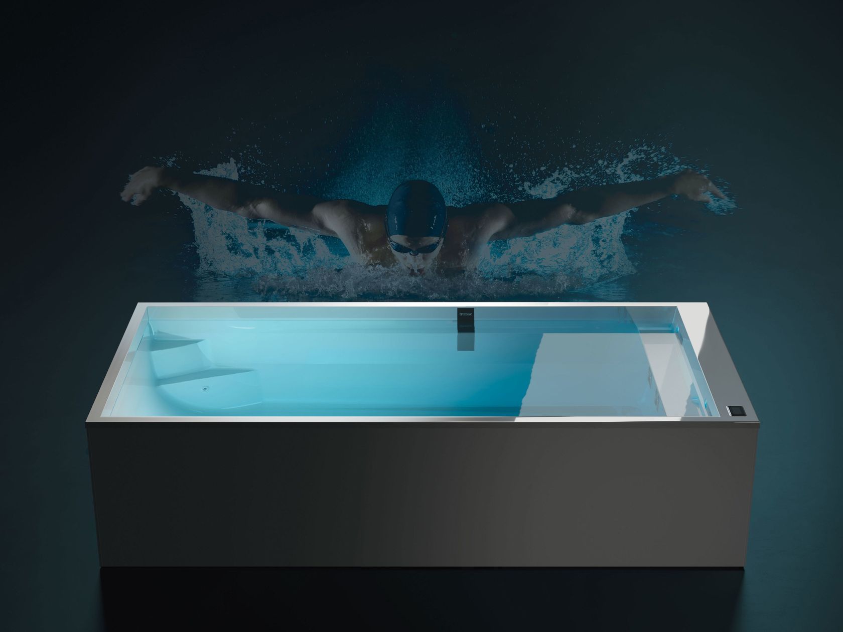 AQUARUN Minipiscina By Gruppo Treesse | design Marc Sadler