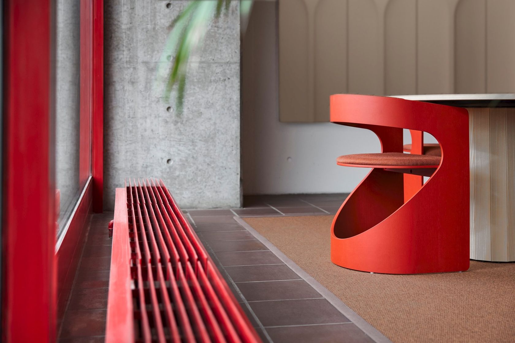 Polyester Acoustic wall panel ARC By Blå Station design Stone Designs