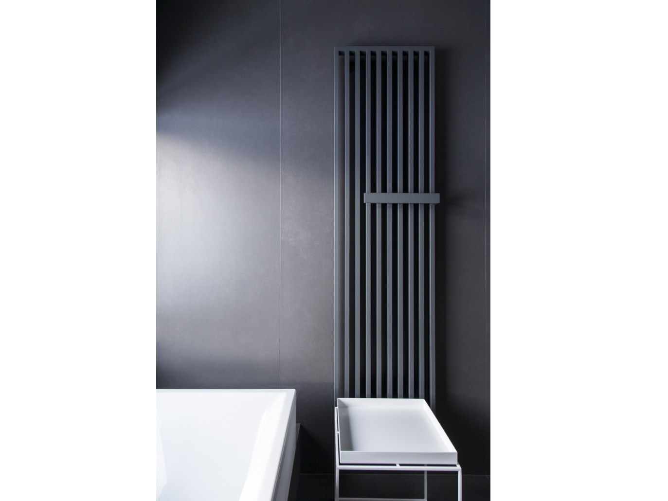Vertical wall-mounted steel decorative radiator ARCHE PLUS By VASCO
