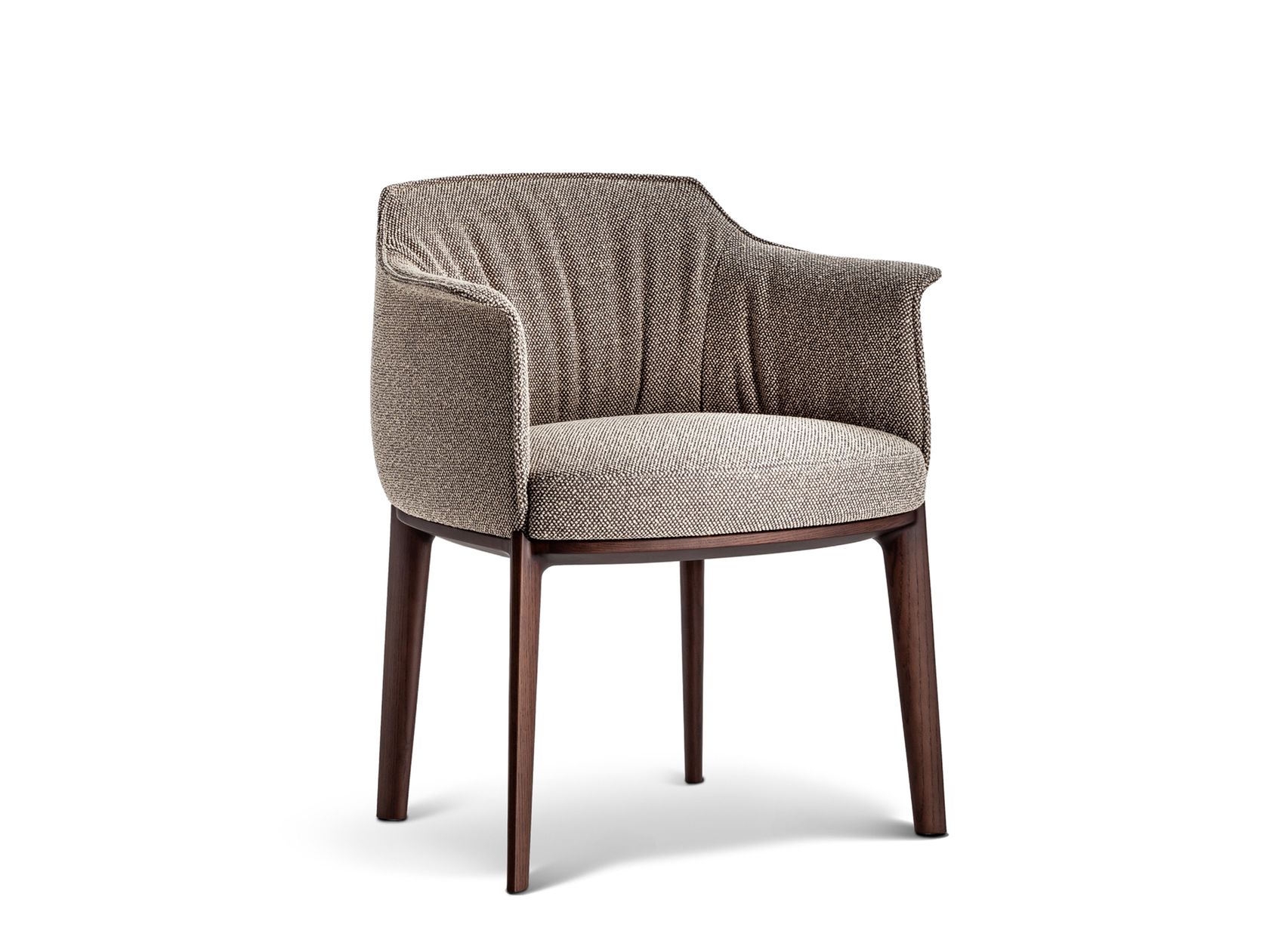 ARCHIBALD Fabric easy chair with armrests By Poltrona Frau | design ...