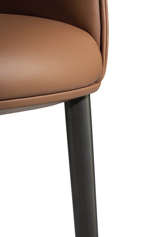 ARCHIBALD Leather easy chair with armrests By Poltrona Frau | design ...