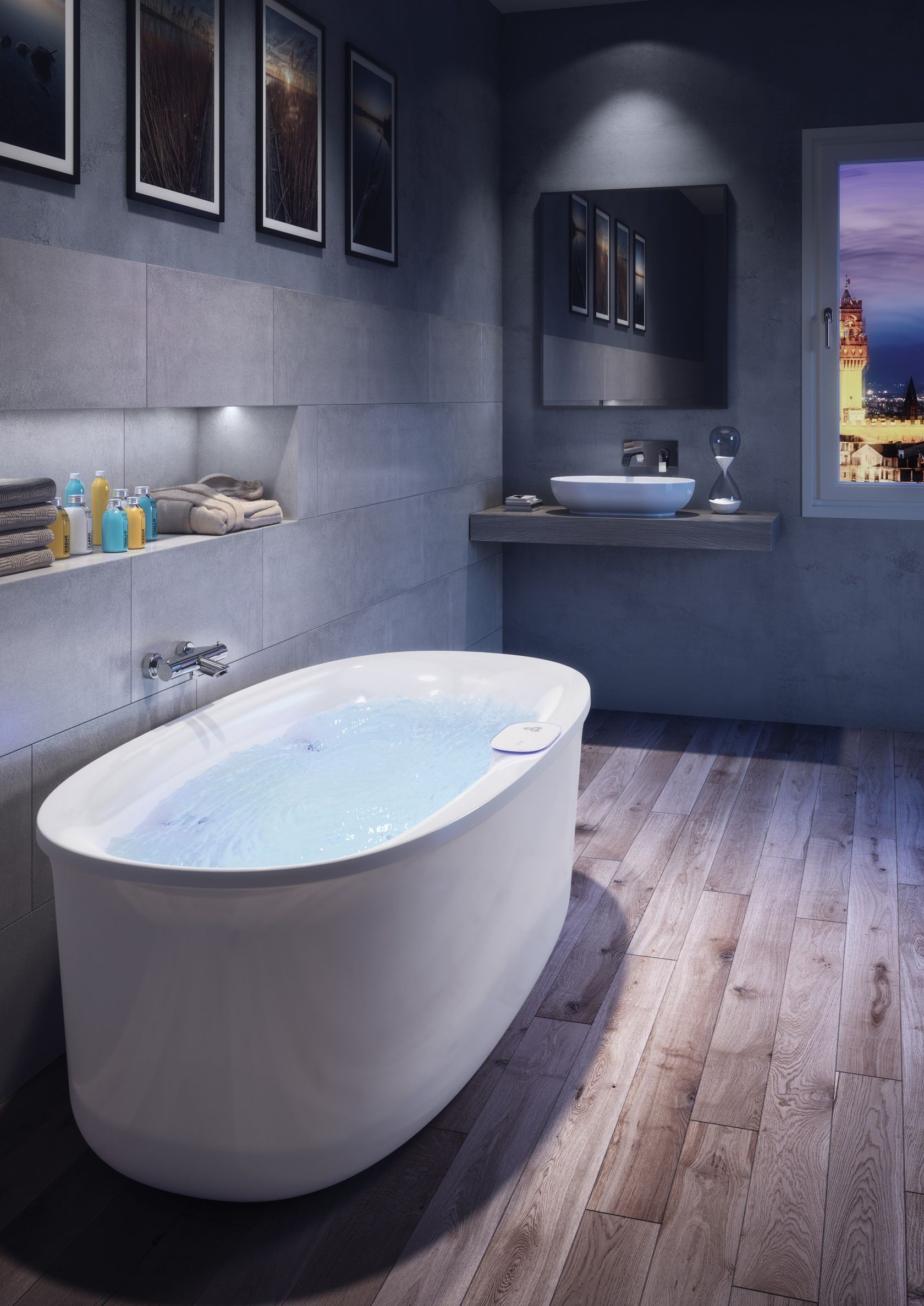 ARGA® Freestanding Swirlpool® acrylic bathtub By Jacuzzi® | design ...