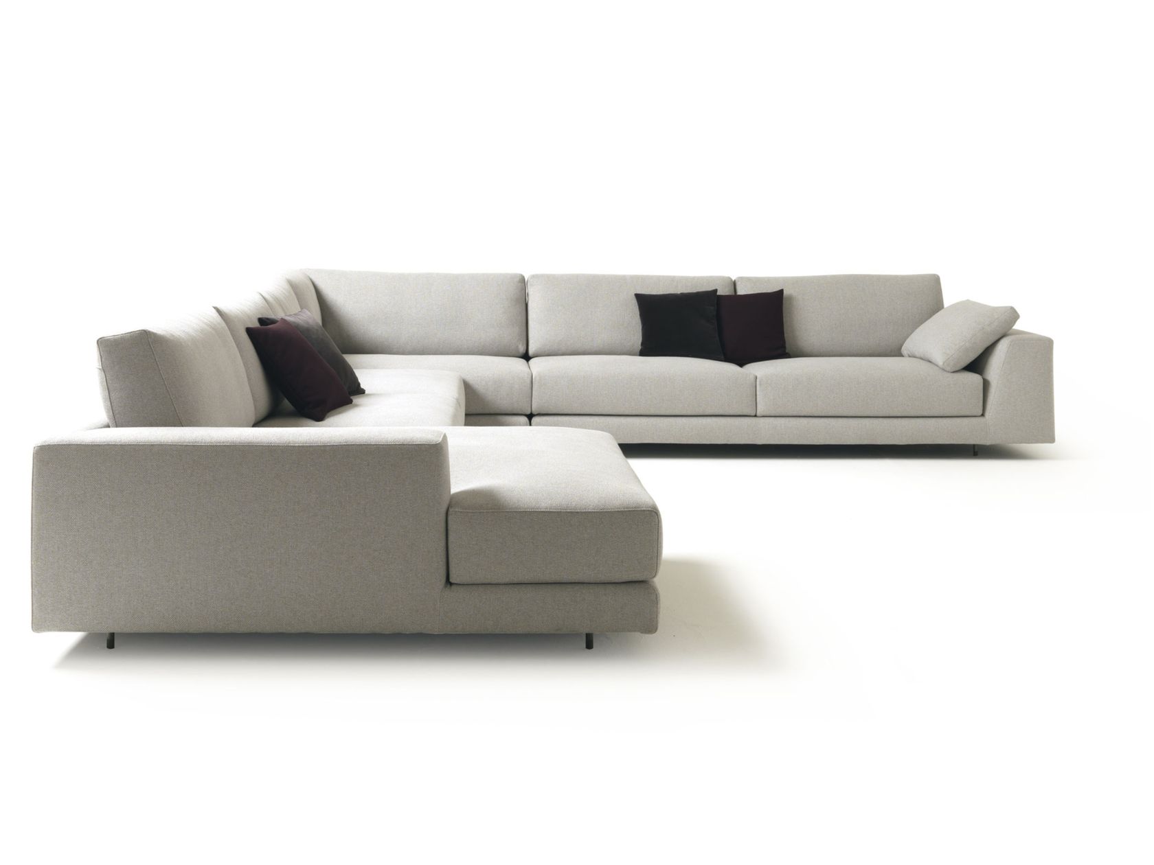 ARGO Corner fabric sofa By MisuraEmme | design Mauro Lipparini