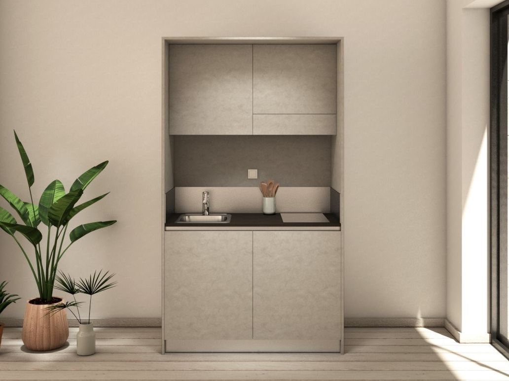 ARIA 124 Mini kitchen By MiniCucine.com | design Paolo Gandin, Oscar ...