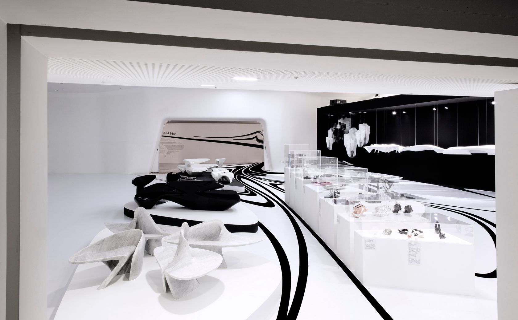 ARIA Pendant lamp By Slamp | design Zaha Hadid Design