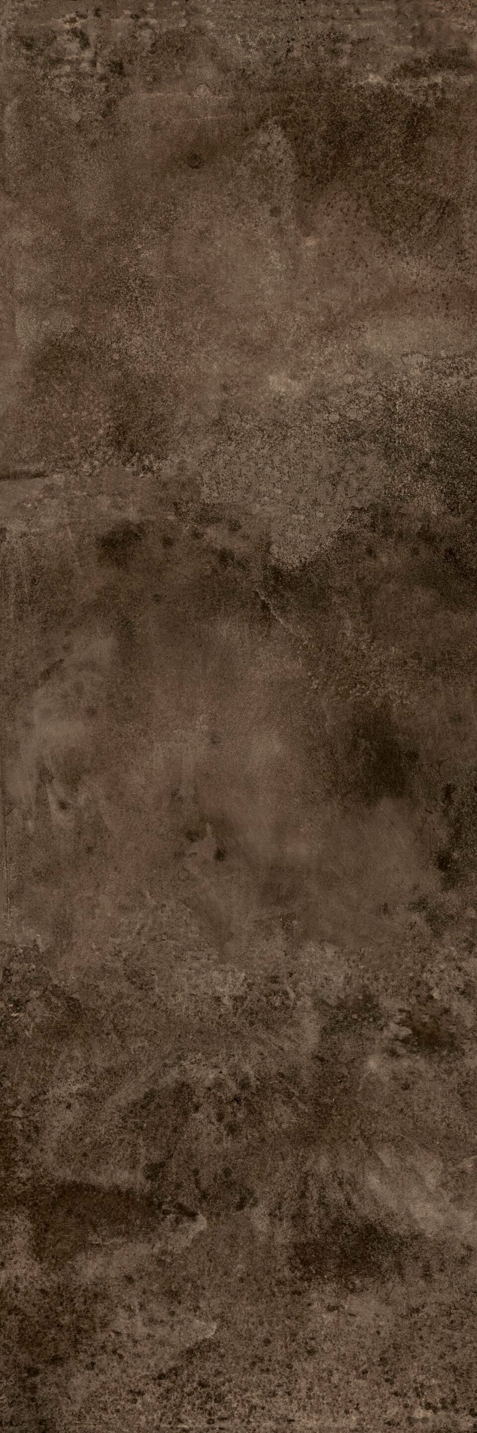 ULTRA METAL - BROWN ZINC Porcelain stoneware wall/floor tiles with ...