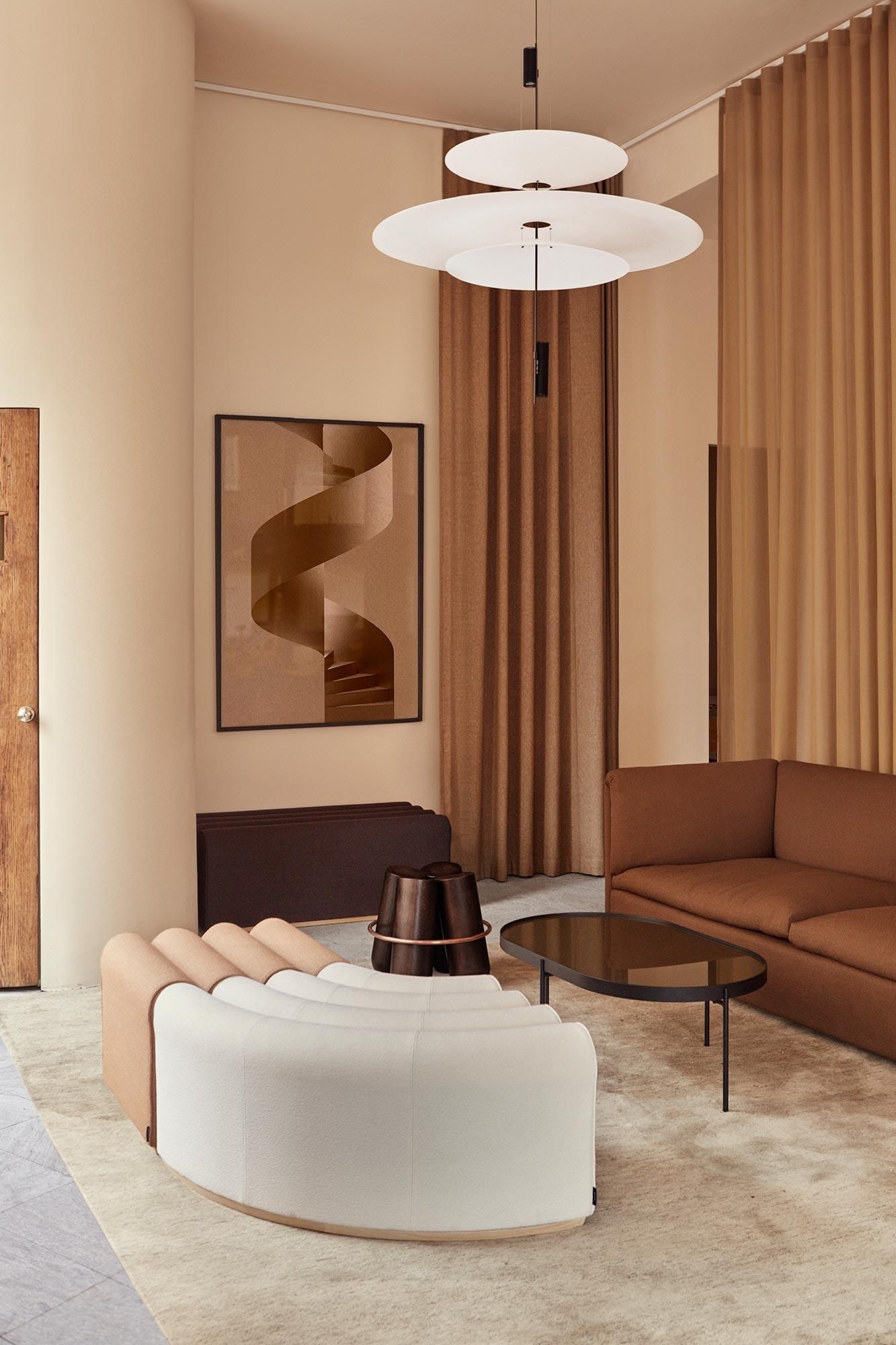 ARKAD Pouf modulable en tissu By Zilio A&C | design NOTE Design Studio