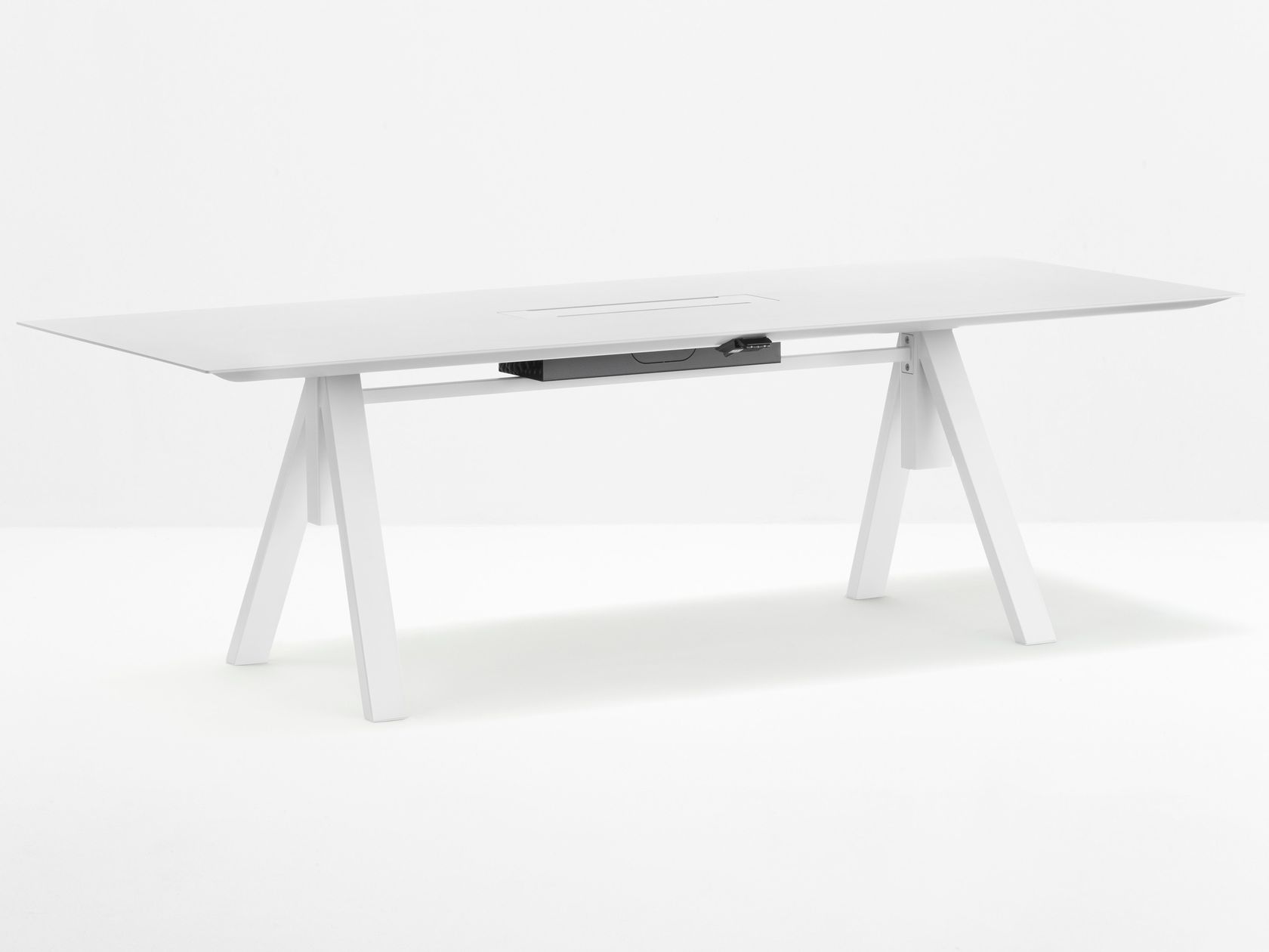 ARKI-TABLE ADJUSTABLE Height-adjustable office desk By Pedrali
