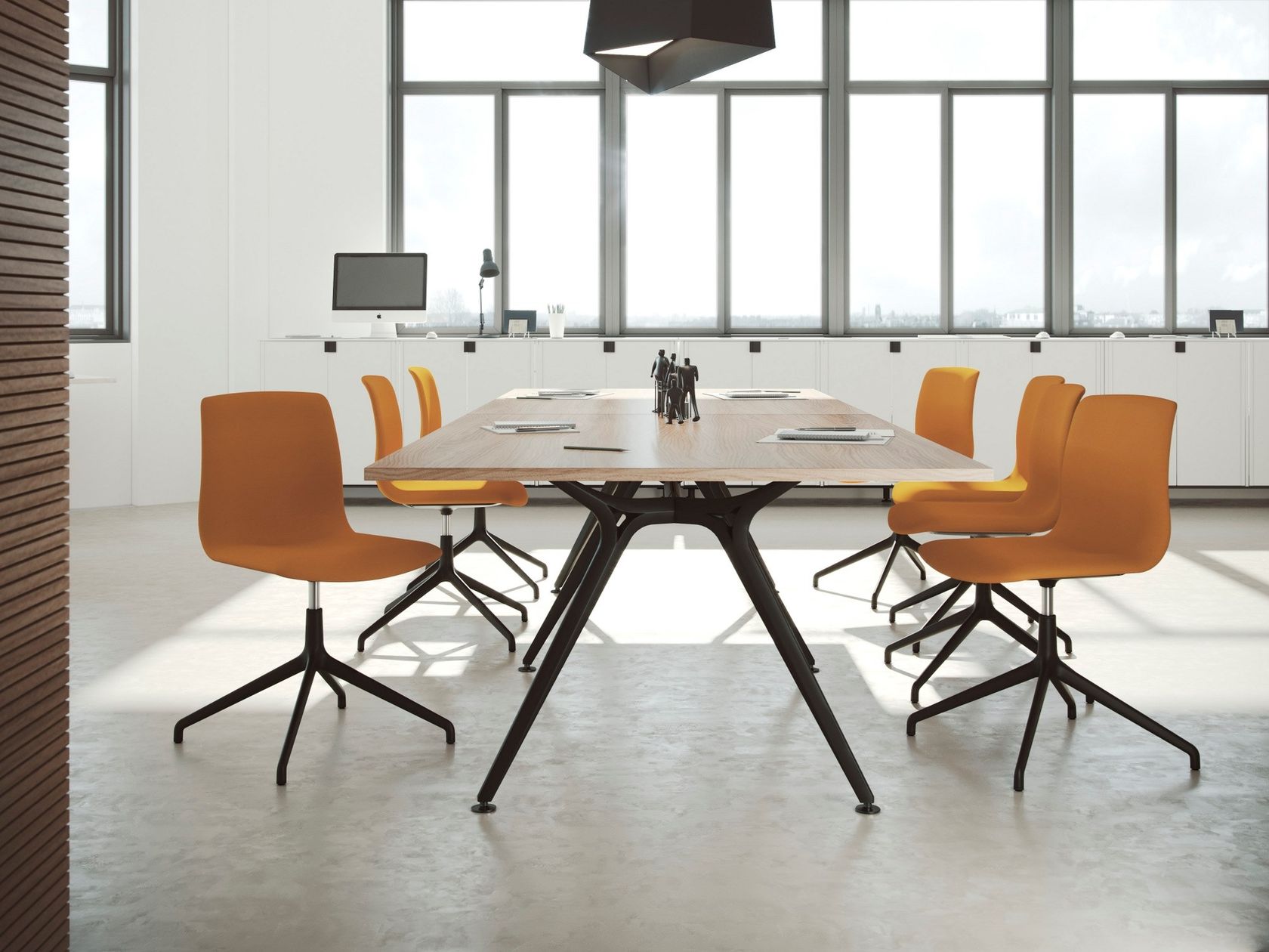 ARKITEK Rectangular meeting table By ACTIU | design Alegre Design
