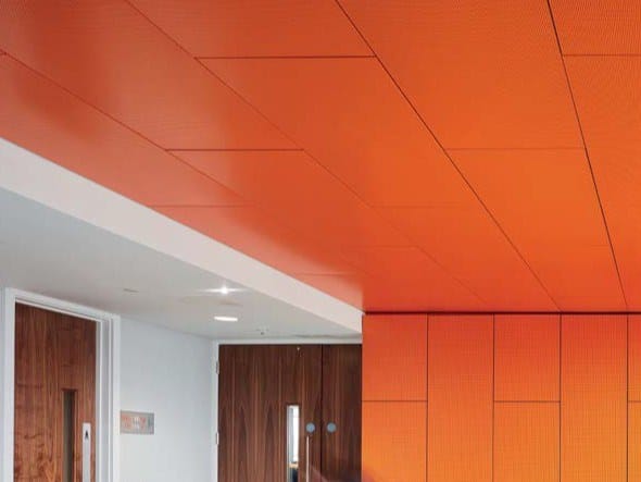 ARMSTRONG METAL RECTANGULAR HOOK-ON Metal ceiling panels By Knauf ...