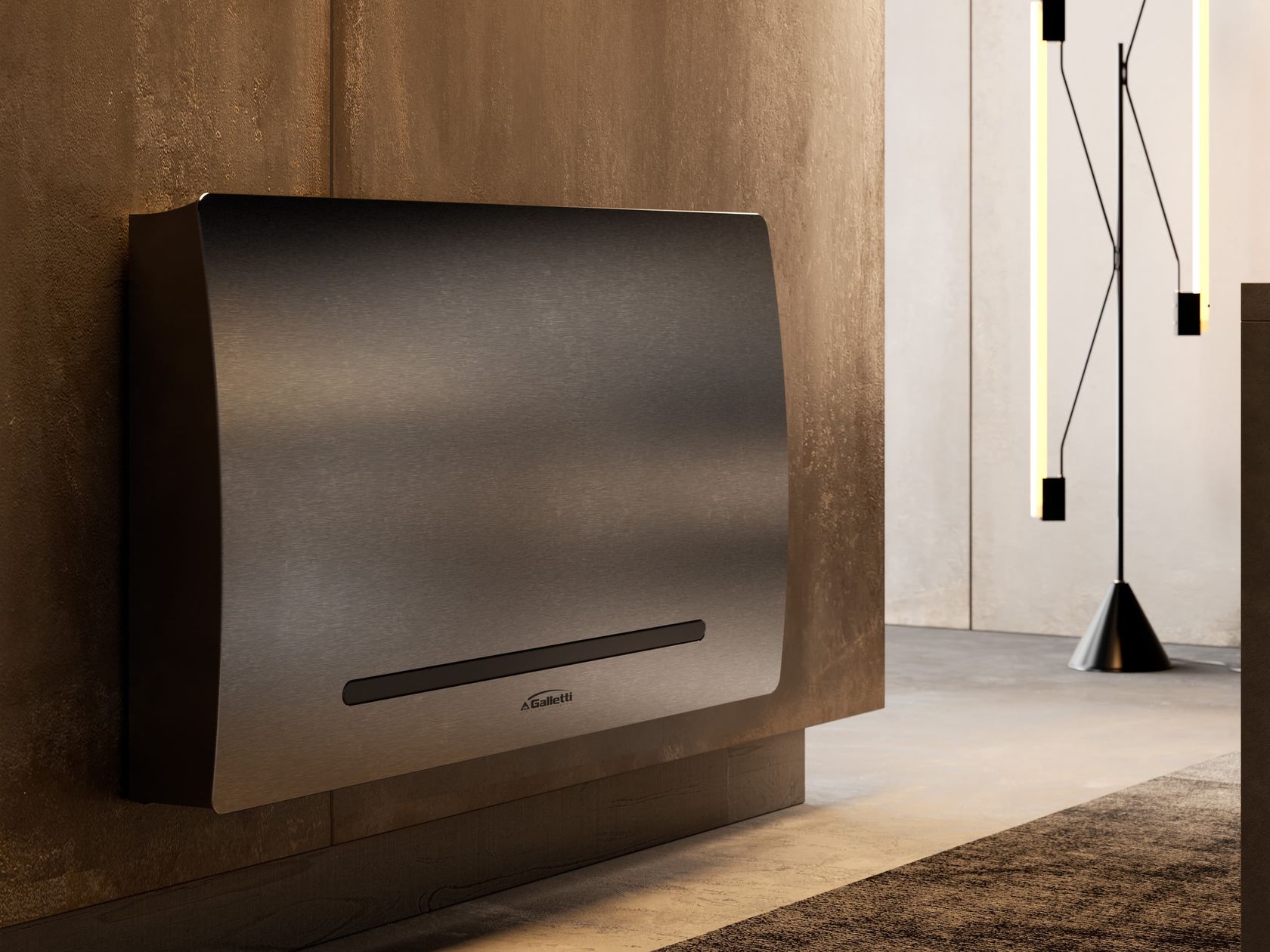 ART-U Wall-mounted fan coil unit By GALLETTI | design Daniele Baratta