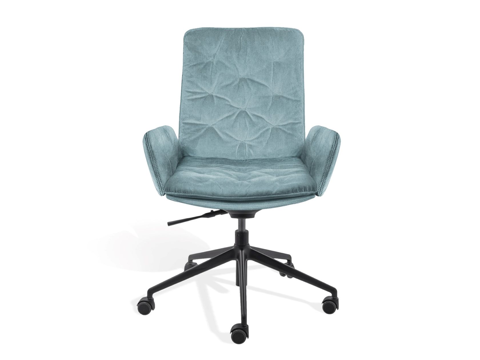 ARVA STITCH | Chair with castors By KFF