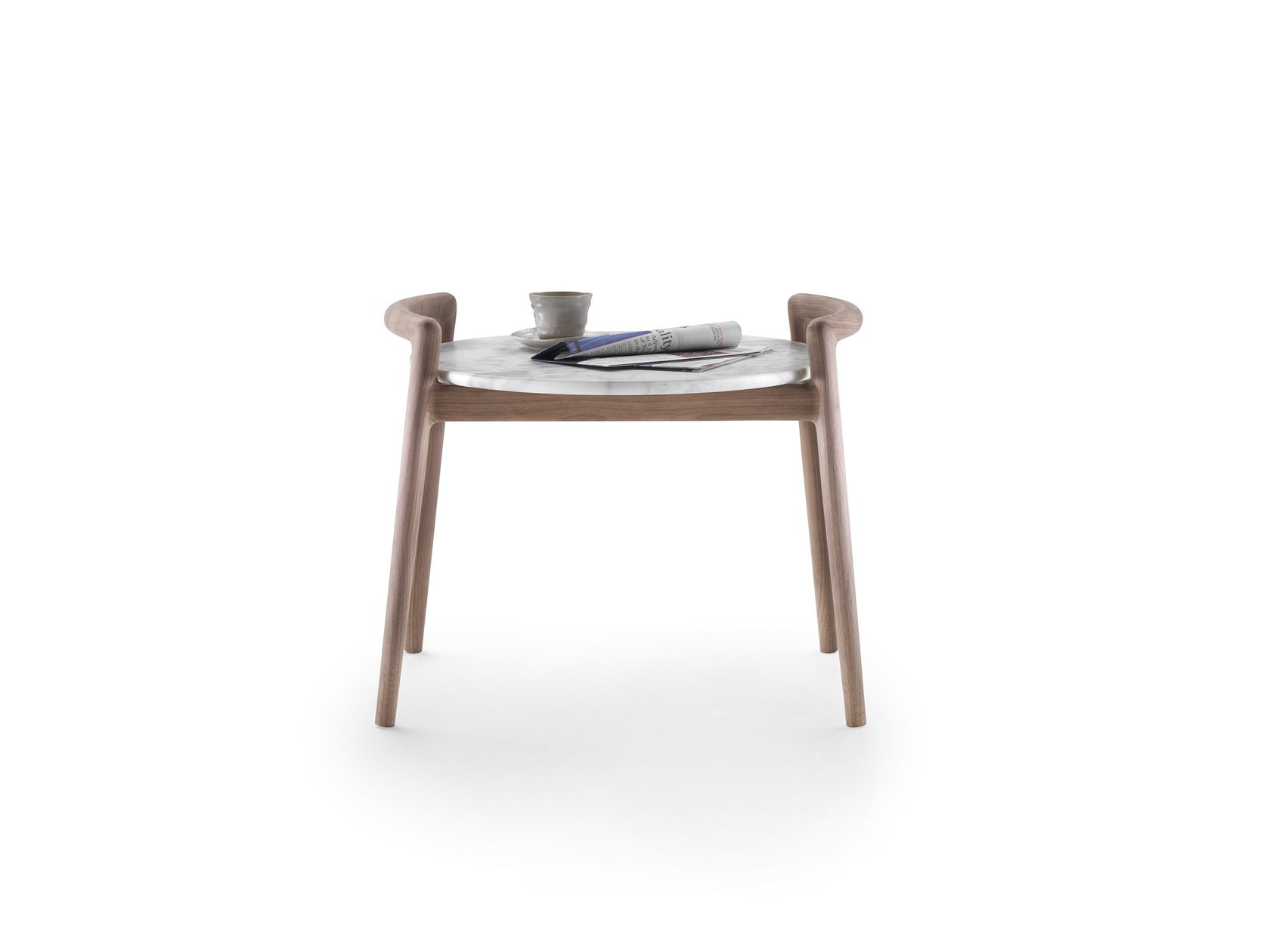 Round coffee table ASCANIO By Flexform design Antonio Citterio
