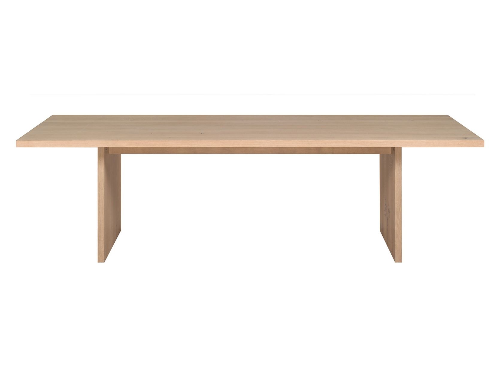 Rectangular solid wood table ASHIDA By e15