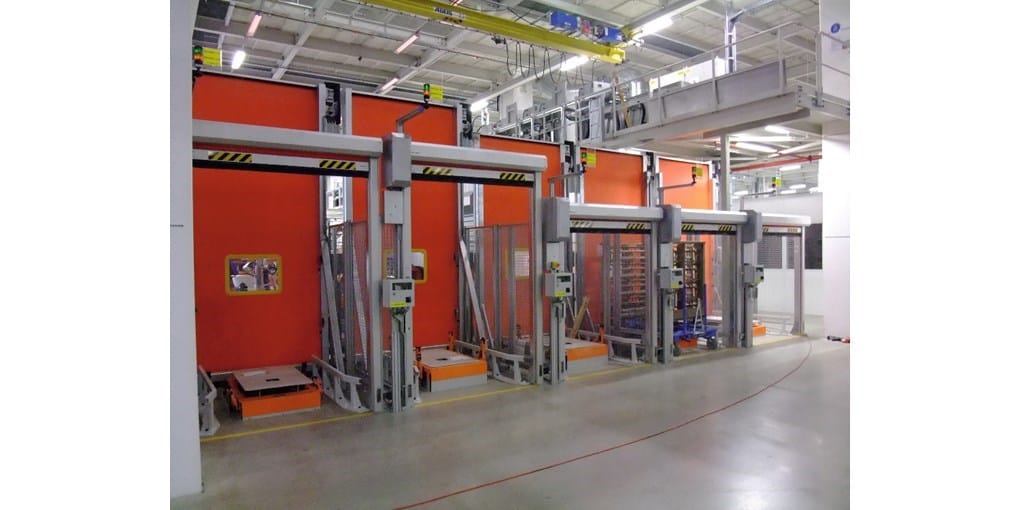 Sectional door ASSA ABLOY machine protection doors By ASSA ABLOY ...