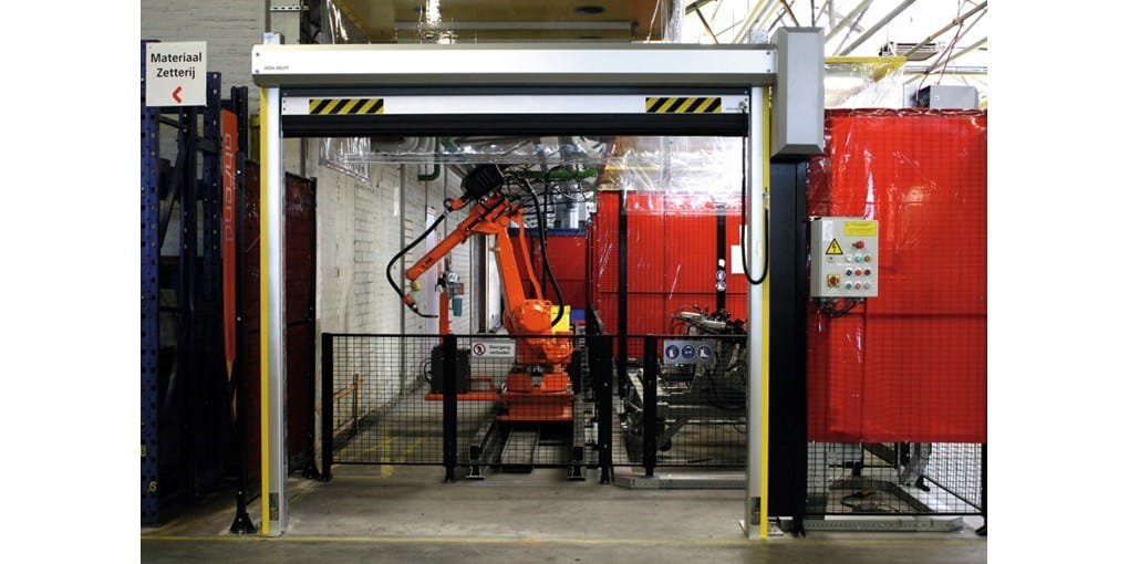 Sectional door ASSA ABLOY machine protection doors By ASSA ABLOY ...