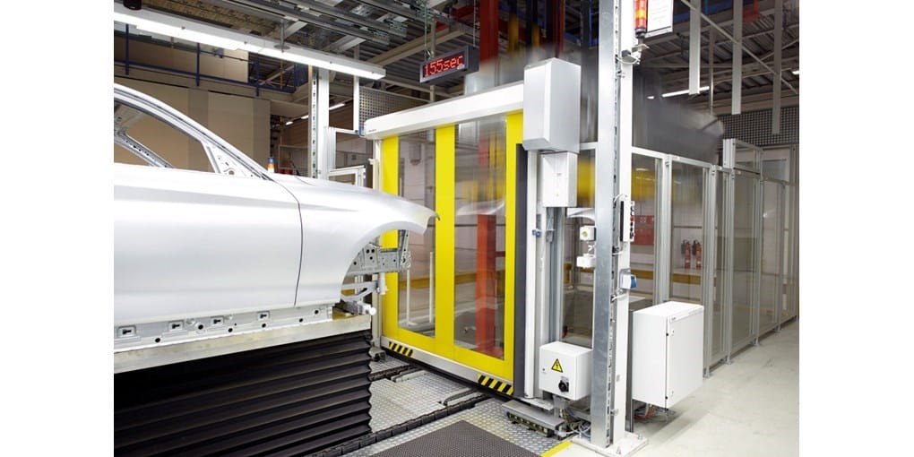 Sectional door ASSA ABLOY machine protection doors By ASSA ABLOY ...