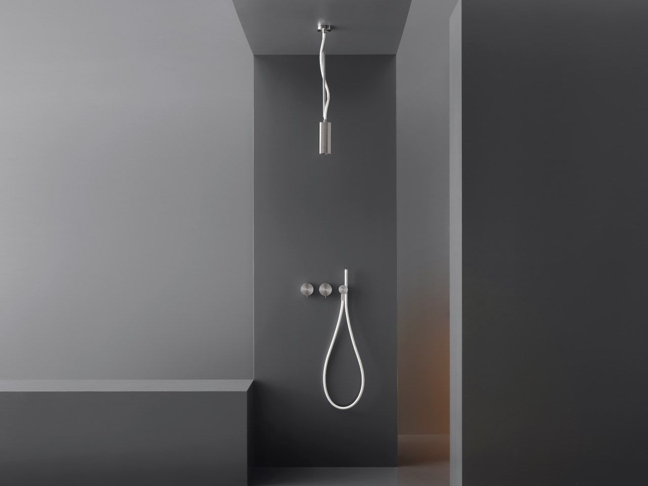 ASTA 08 Wall mounted hydroprogressive mixer By Ceadesign | design Romano Adolini