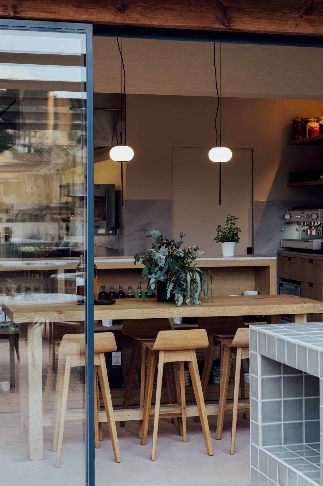 ASTROS LED opal glass pendant lamp By Milan Iluminación | design Martín Azúa