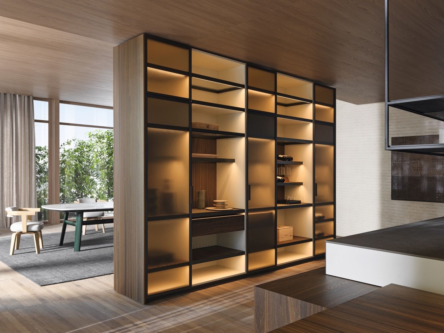 ATELIER COLUMN Wardrobe By Molteni & C. | design Vincent Van Duysen