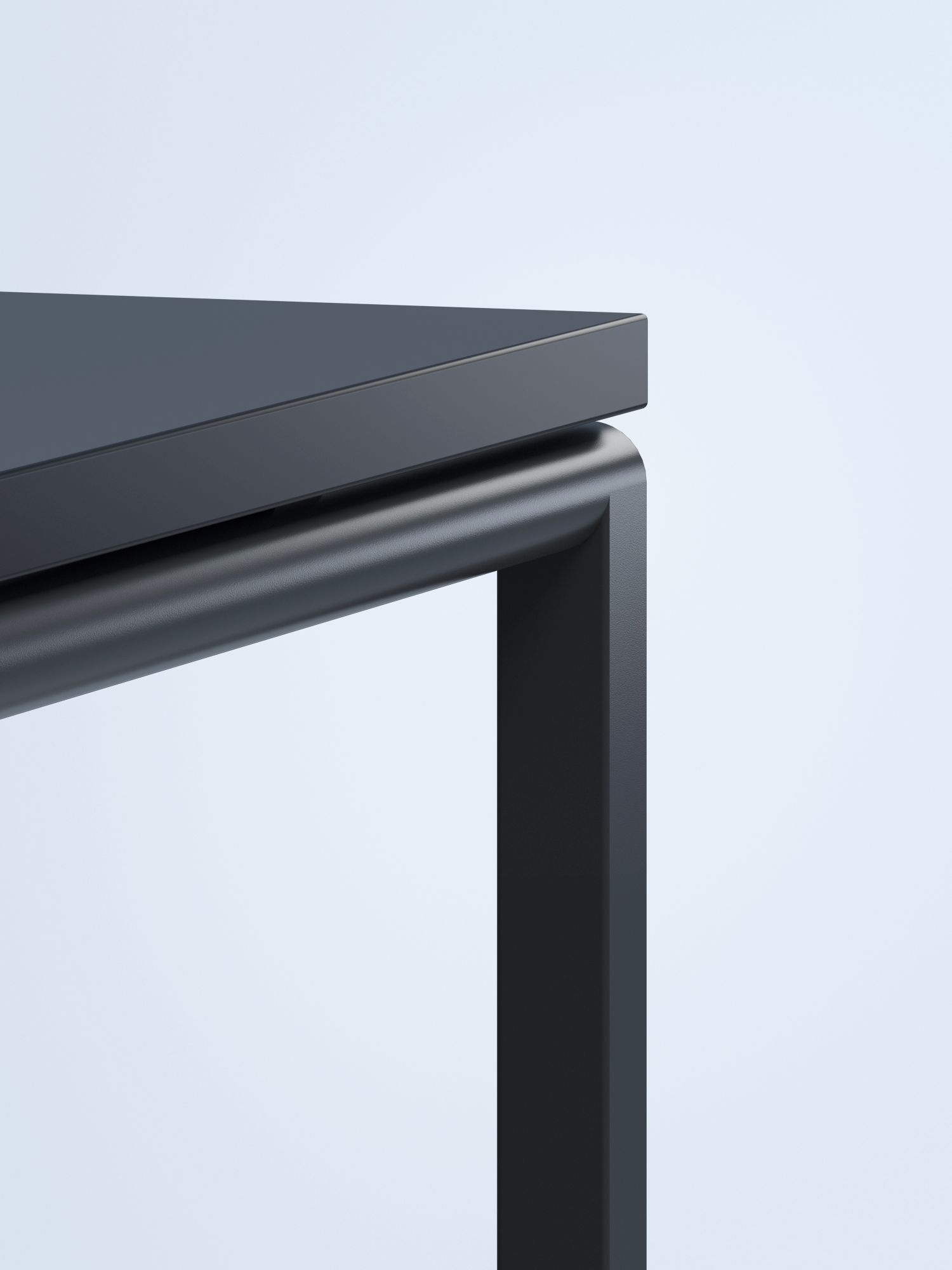 ATELIER High meeting table with castors By FANTONI