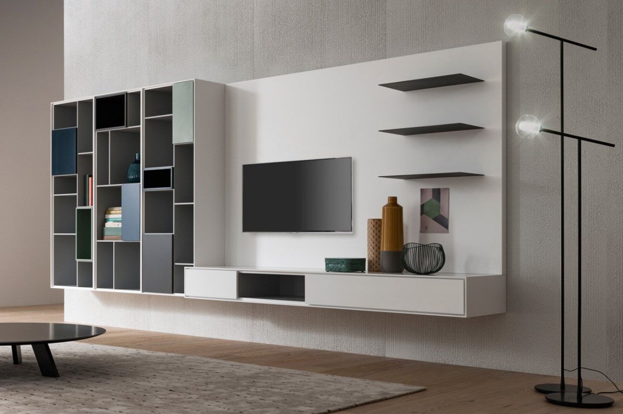 ATENEO | Storage wall Ateneo Collection By Capo d’Opera design Alessio ...