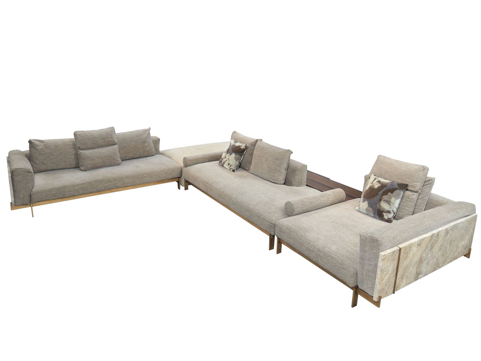 ATLANTIDE | Sectional sofa By ENNE design Maurizio Manzoni