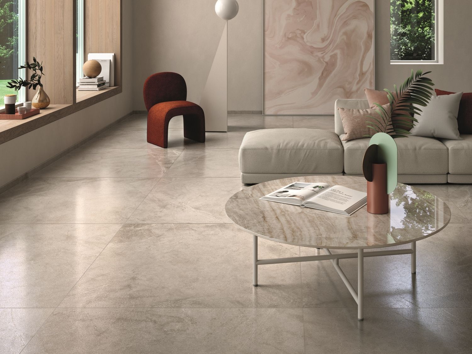 ATLANTIS Porcelain stoneware wall/floor tiles By ABK