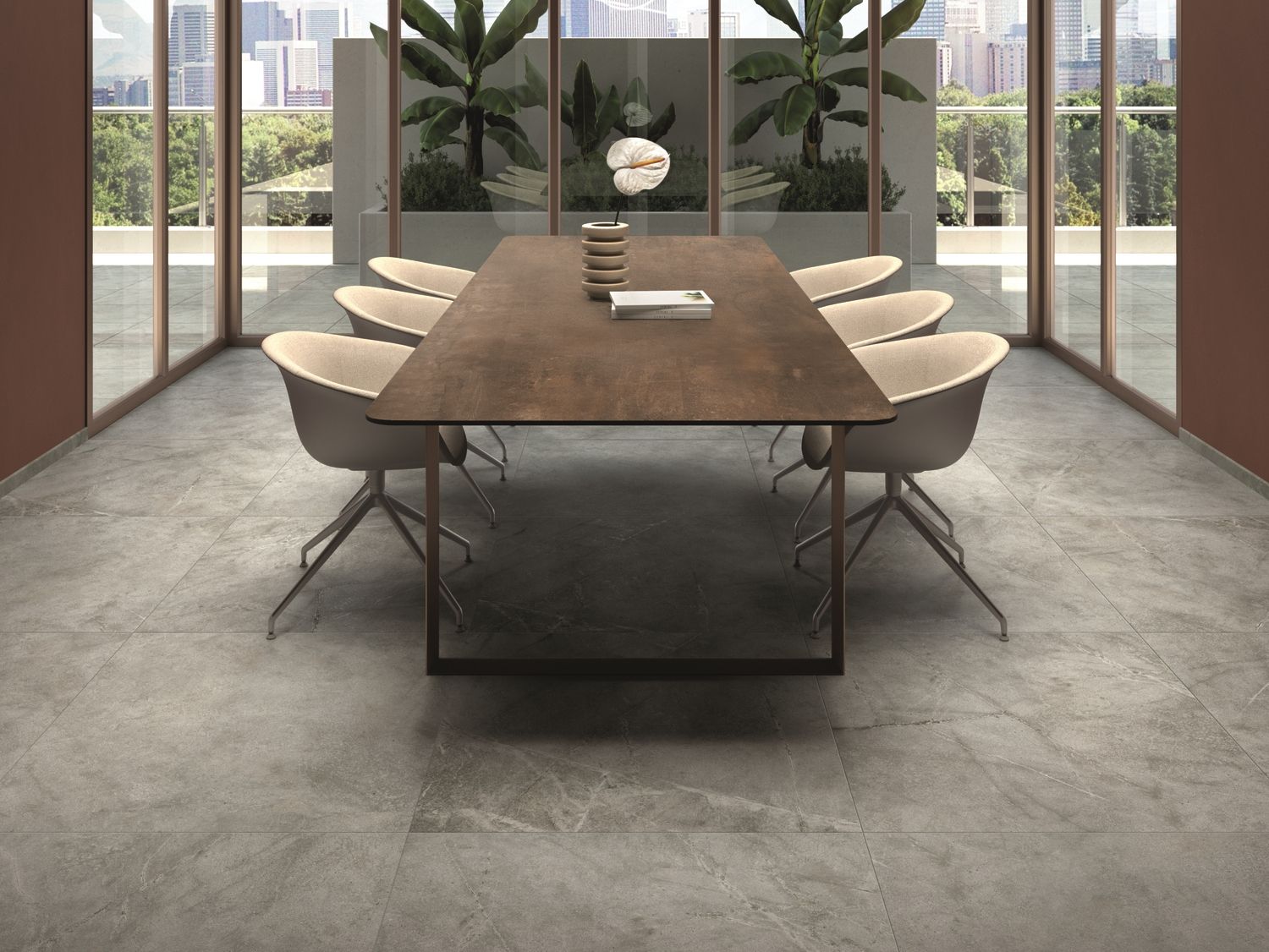 ATLANTIS Porcelain stoneware wall/floor tiles By ABK