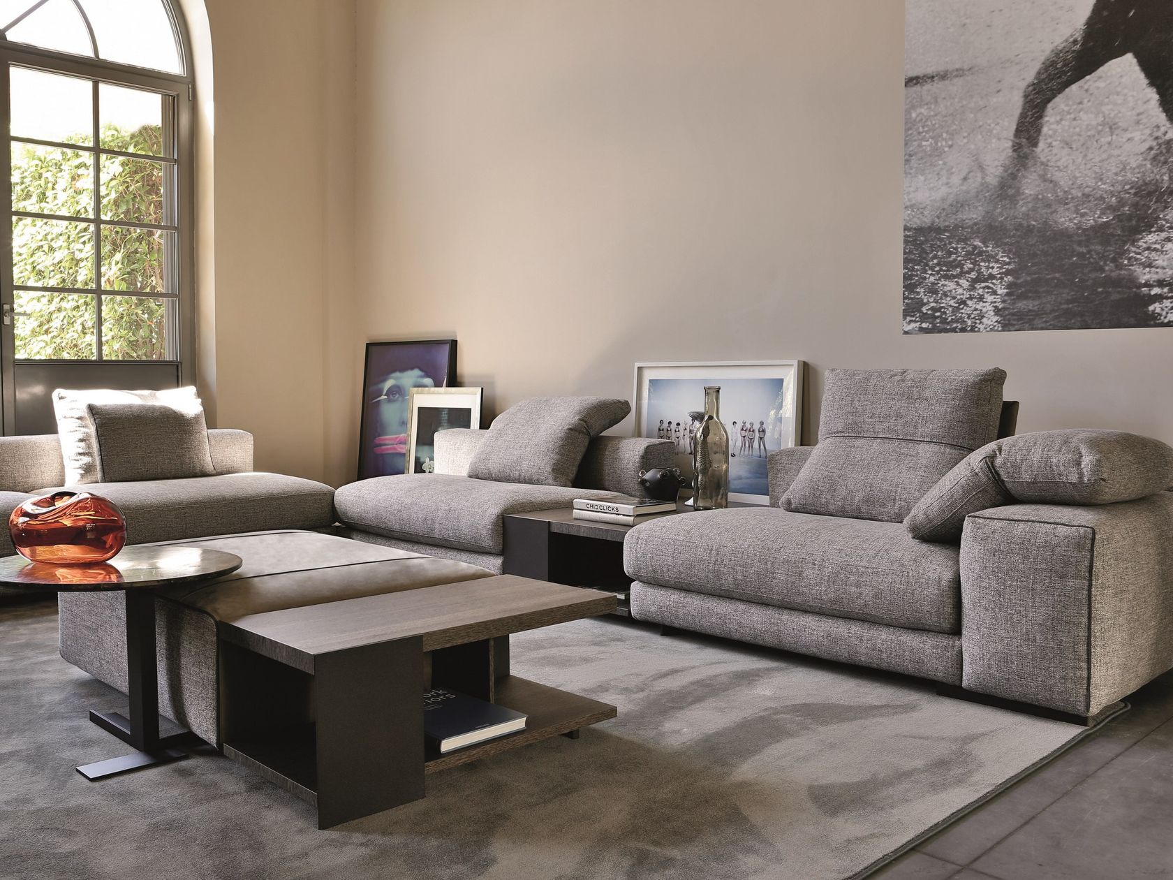 ATLAS | Corner sofa By Arketipo design Mauro Lipparini