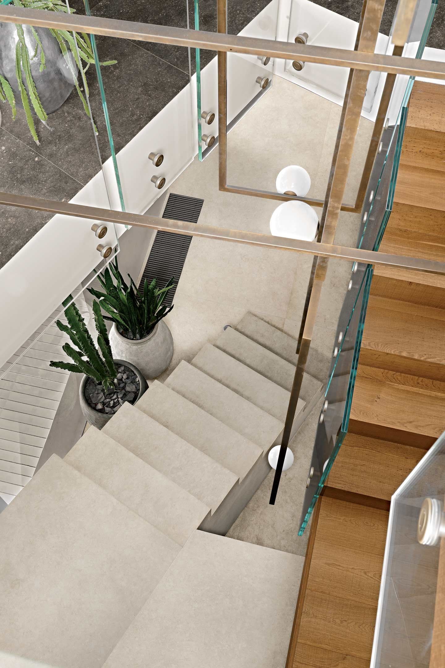 Porcelain stoneware wall/floor tiles with stone effect ATMOSPHÈRES DE ...