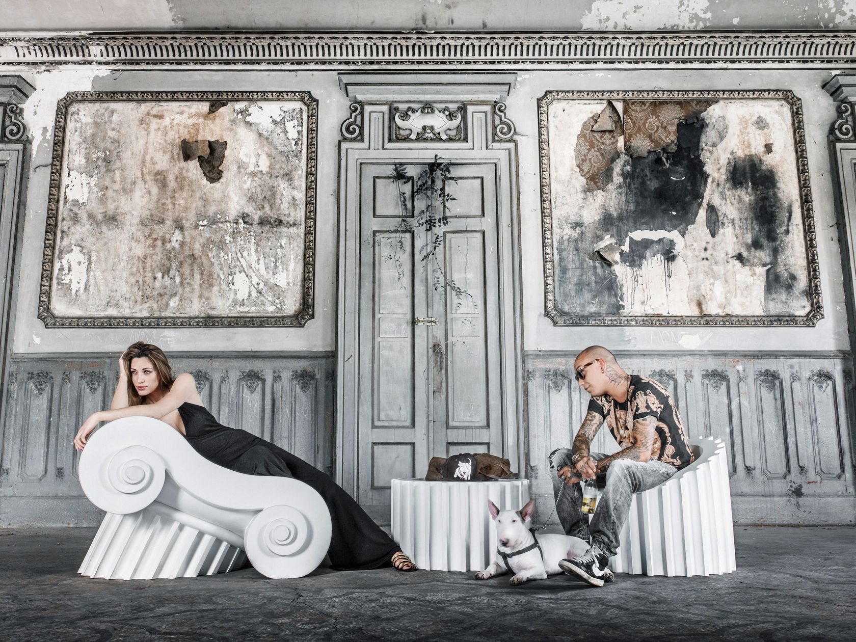 Polyurethane easy chair ATTICA By Gufram design Studio65