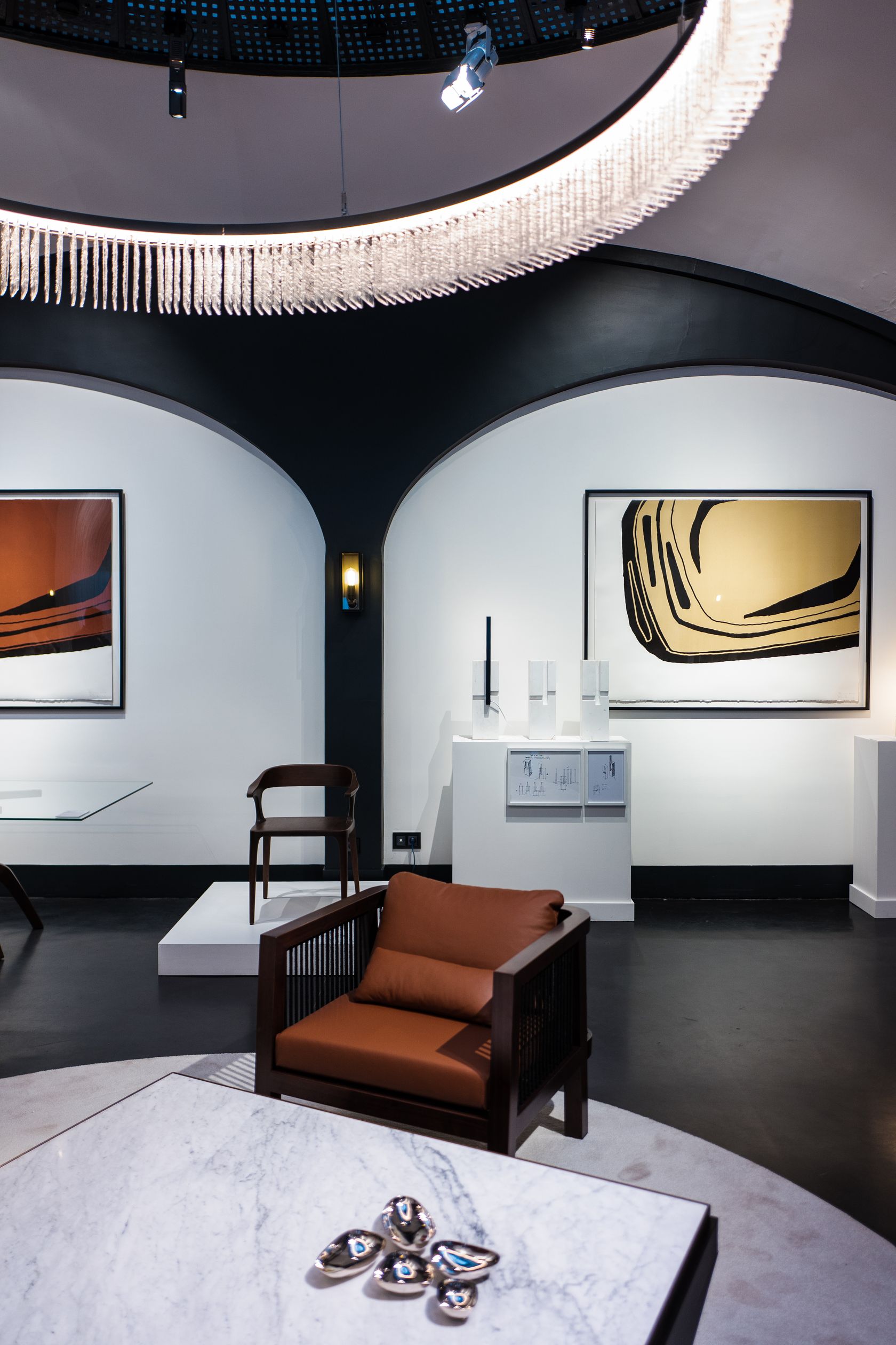 Leather armchair AUGUSTE By REDA AMALOU DESIGN design Reda Amalou