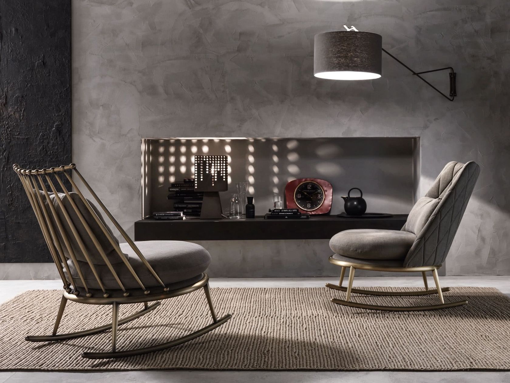 AURORA | Poltrona a dondolo Collezione Aurora By Cantori design ...