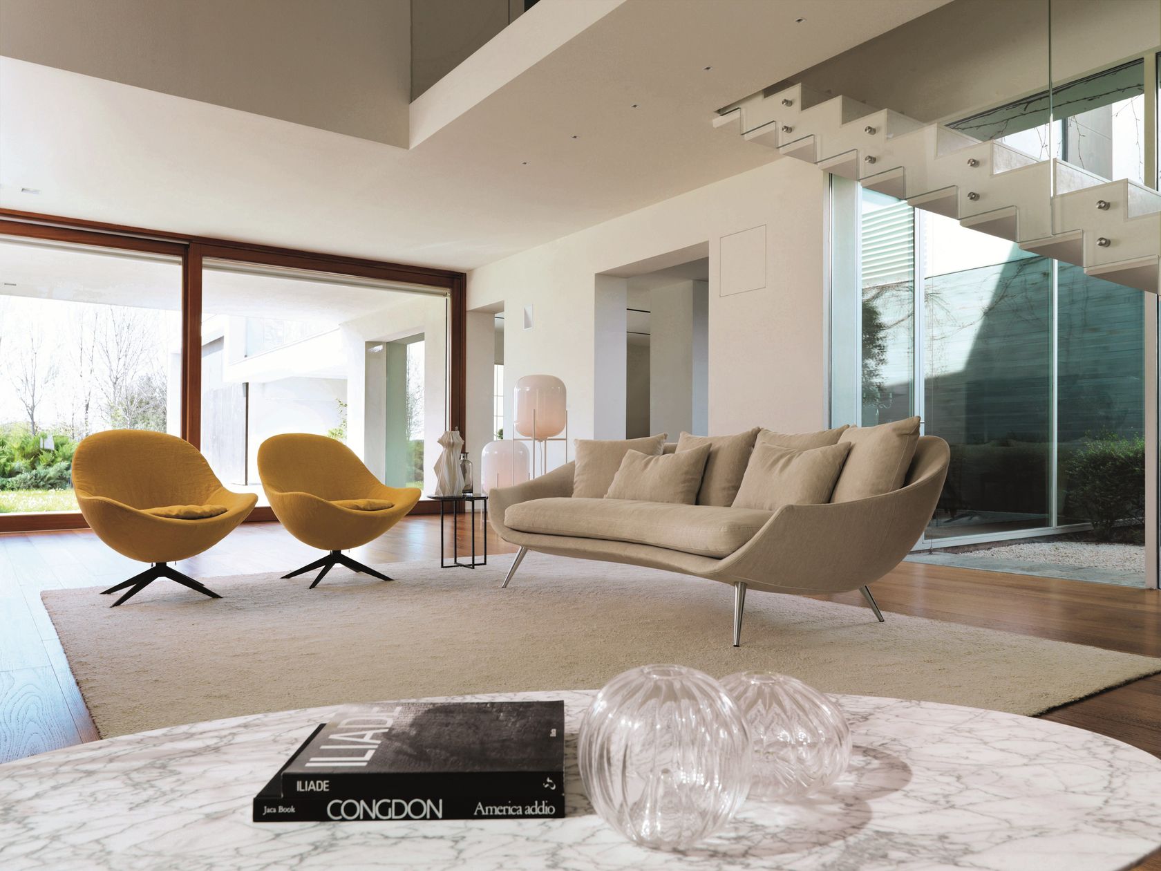 Sofa with removable cover AVÌ By Désirée divani design Jai Jalan