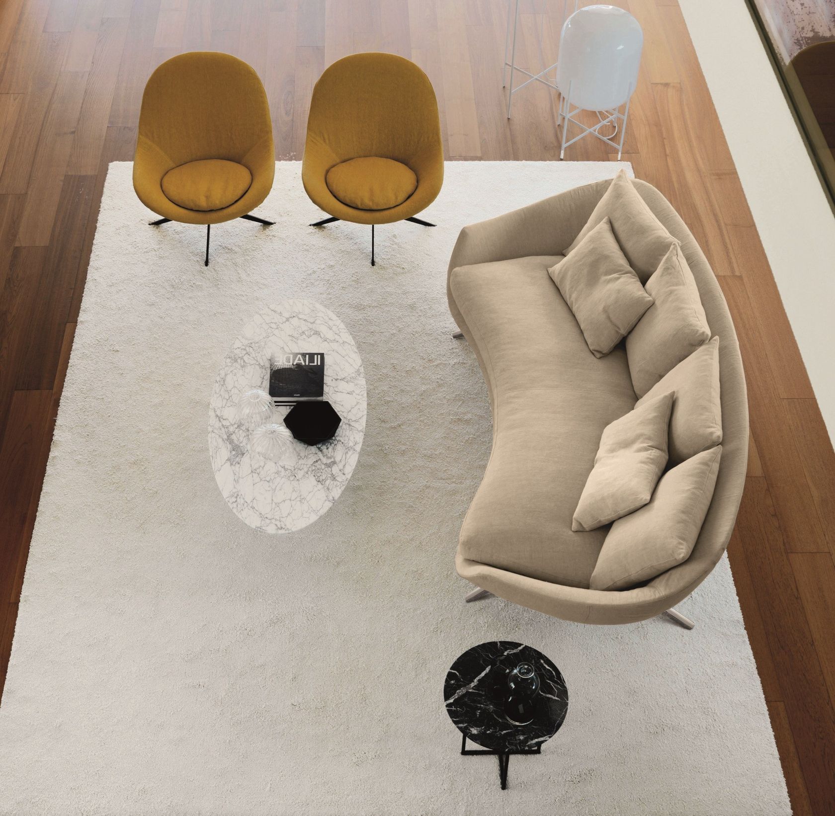 Sofa with removable cover AVÌ By Désirée divani design Jai Jalan