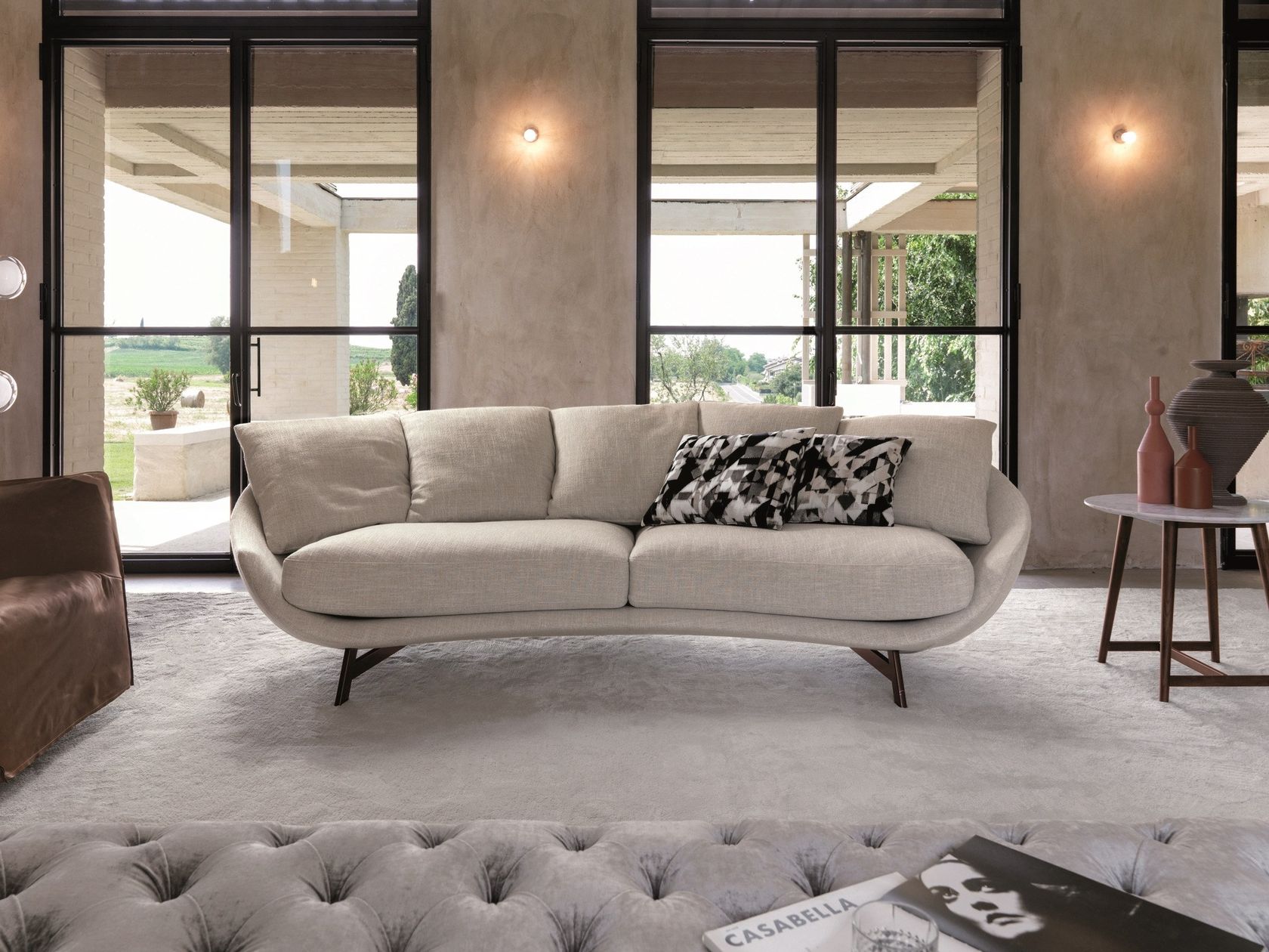 AVÌ ES Fabric sofa with removable cover By Désirée divani | design Jai ...