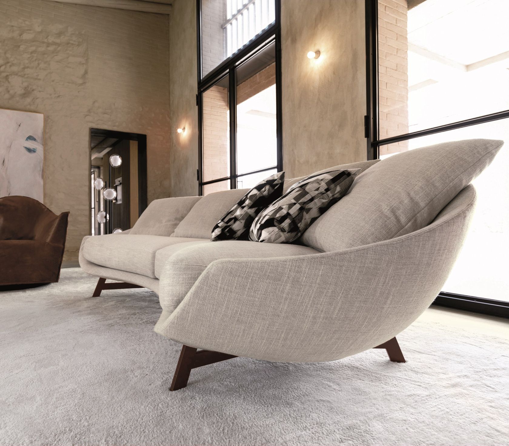 AVÌ ES Fabric sofa with removable cover By Désirée divani | design Jai ...
