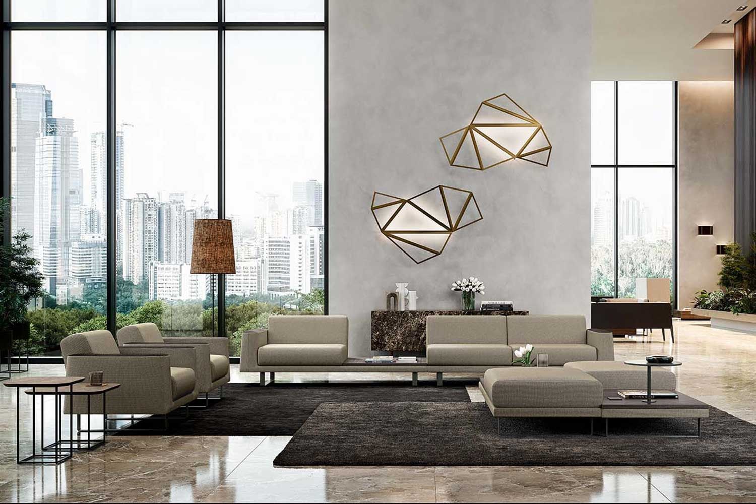 DESIGN LIVING 沙发 By Quadrifoglio Group | design Dorigo Design