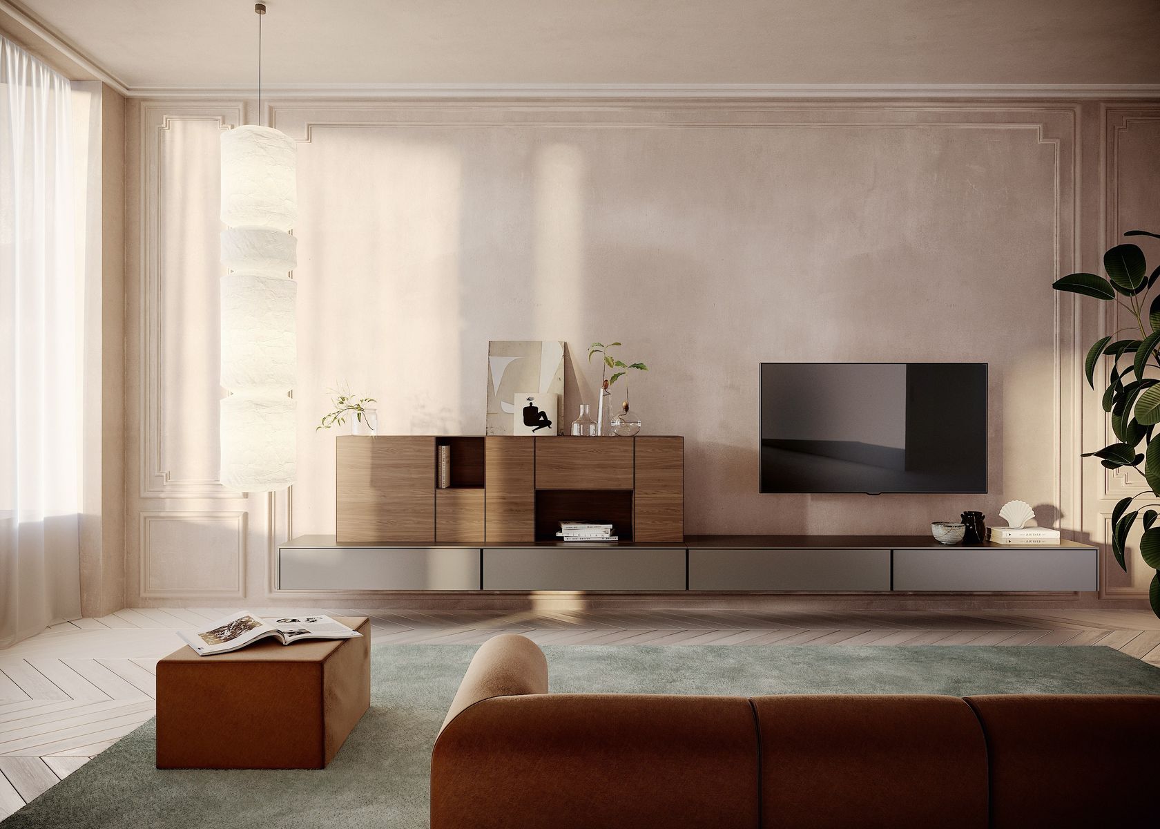 AVENUE | TV wall system Avenue Collection By MD House design ruga ...