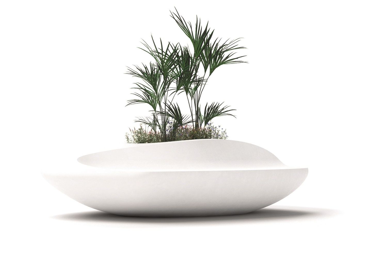 AVEO Hypergranite Bench with Integrated Planter By LAB23 | design ...