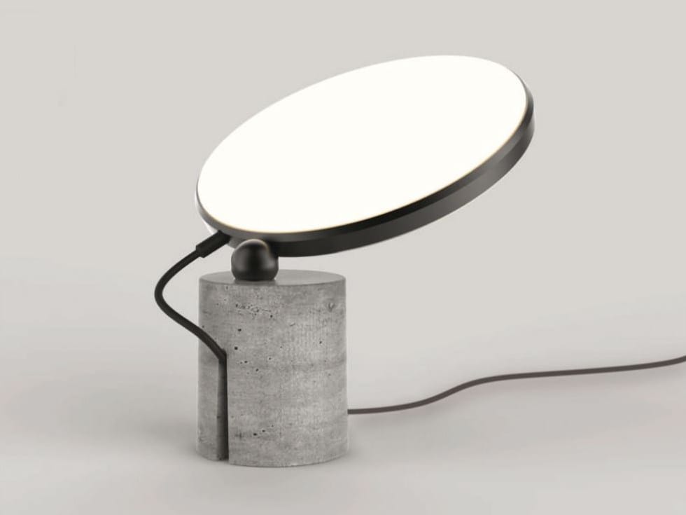 Cement table lamp / floor lamp AVVENI CONCRETE By Sattler design ...