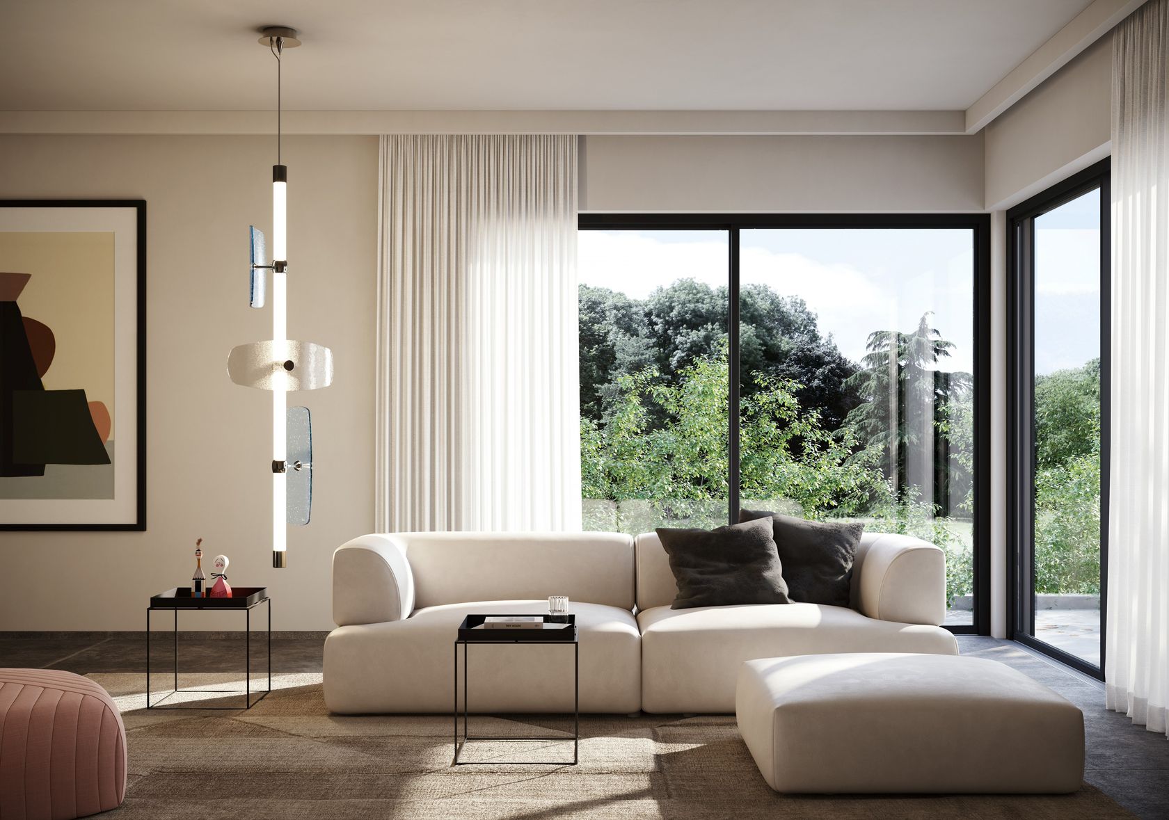 AXI Pendant lamp By Italamp | design Patrick Jouin