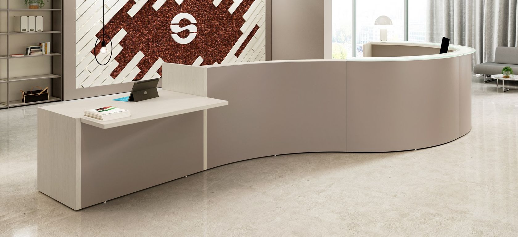 AXIOM | Reception desk By Styloffice