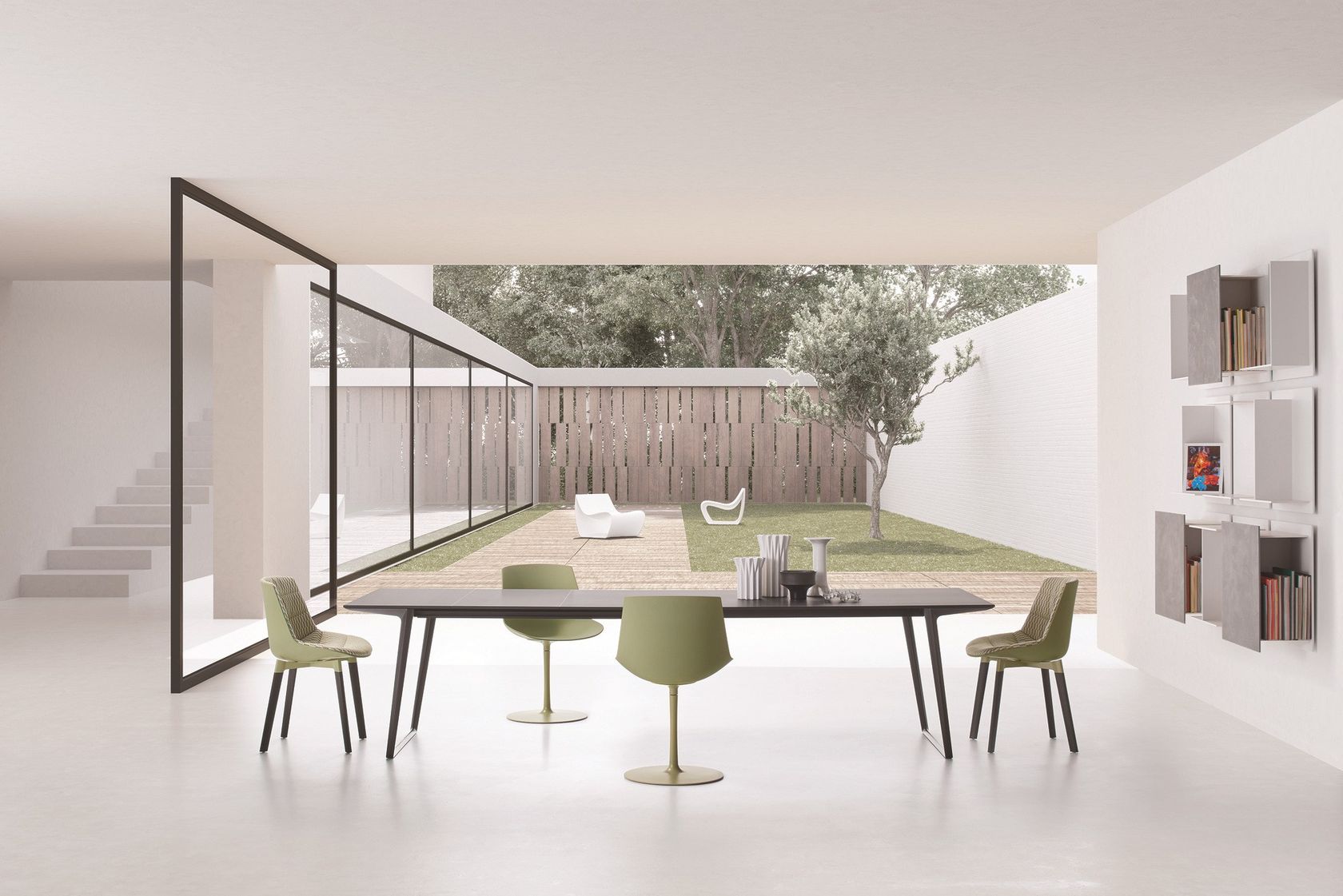 AXY | Fenix-NTM® table Axy Collection By MDF Italia design Claudio Bellini