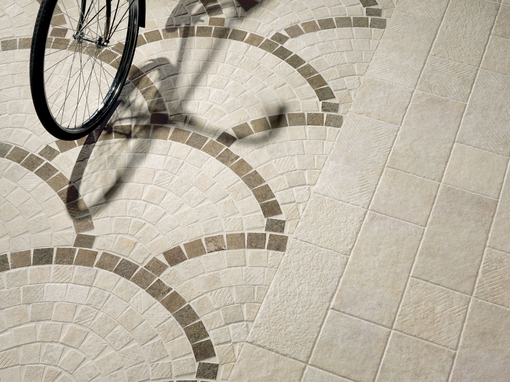 AYERS ROCK Full-body porcelain stoneware outdoor floor tiles with stone ...