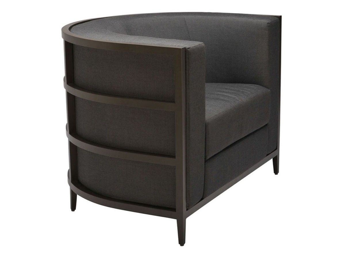 AZIMUTH LINEAR CLUB | Armchair By JANUS et Cie design Michael Vanderbyl