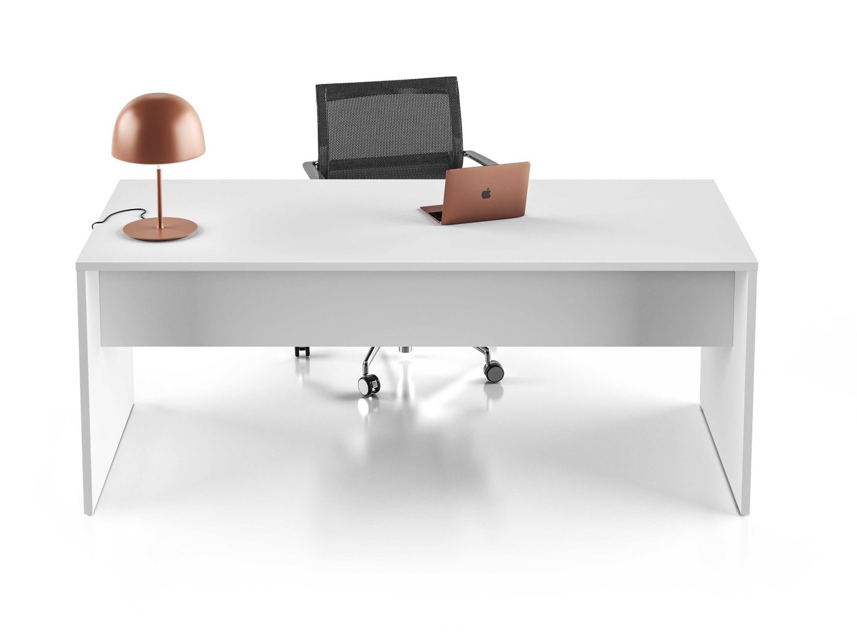 FUNNY - WOODEN SIDE Office desk By About Office