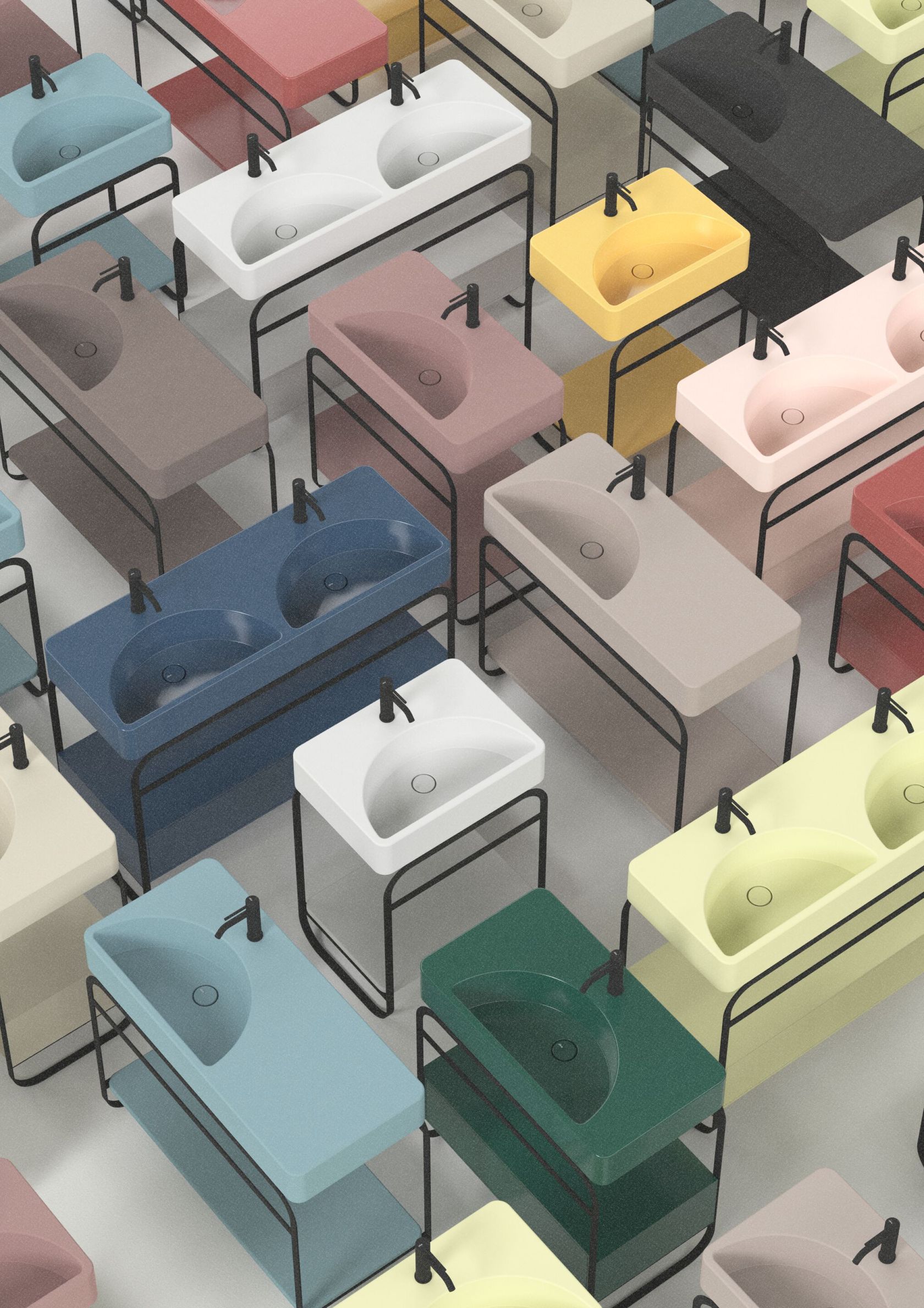 LUNARIS Vanity unit By Alice Ceramica