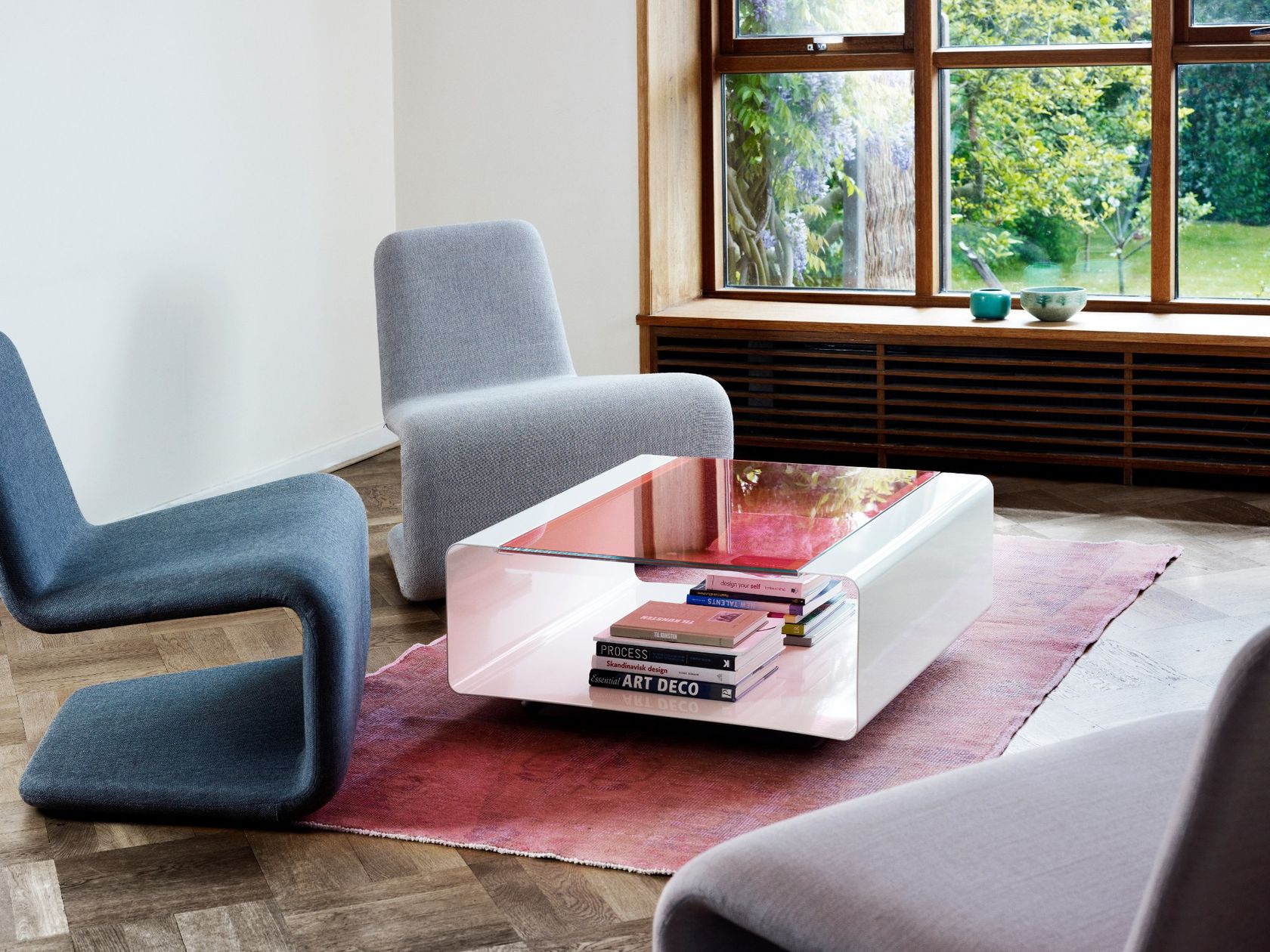 Cantilever armchair URBAN LOUNGE By Anne Linde design Anne Linde